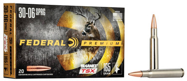 Federal Premium .30-06 165gr Barnes Triple - Shock (TSX) - Nordic Marksman
