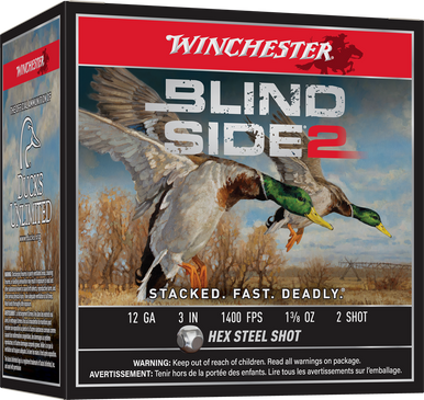 Winchester Blind Side 2 12ga | 3" | 1-3/8oz | 2 Shot | 1400fps - Nordic ...
