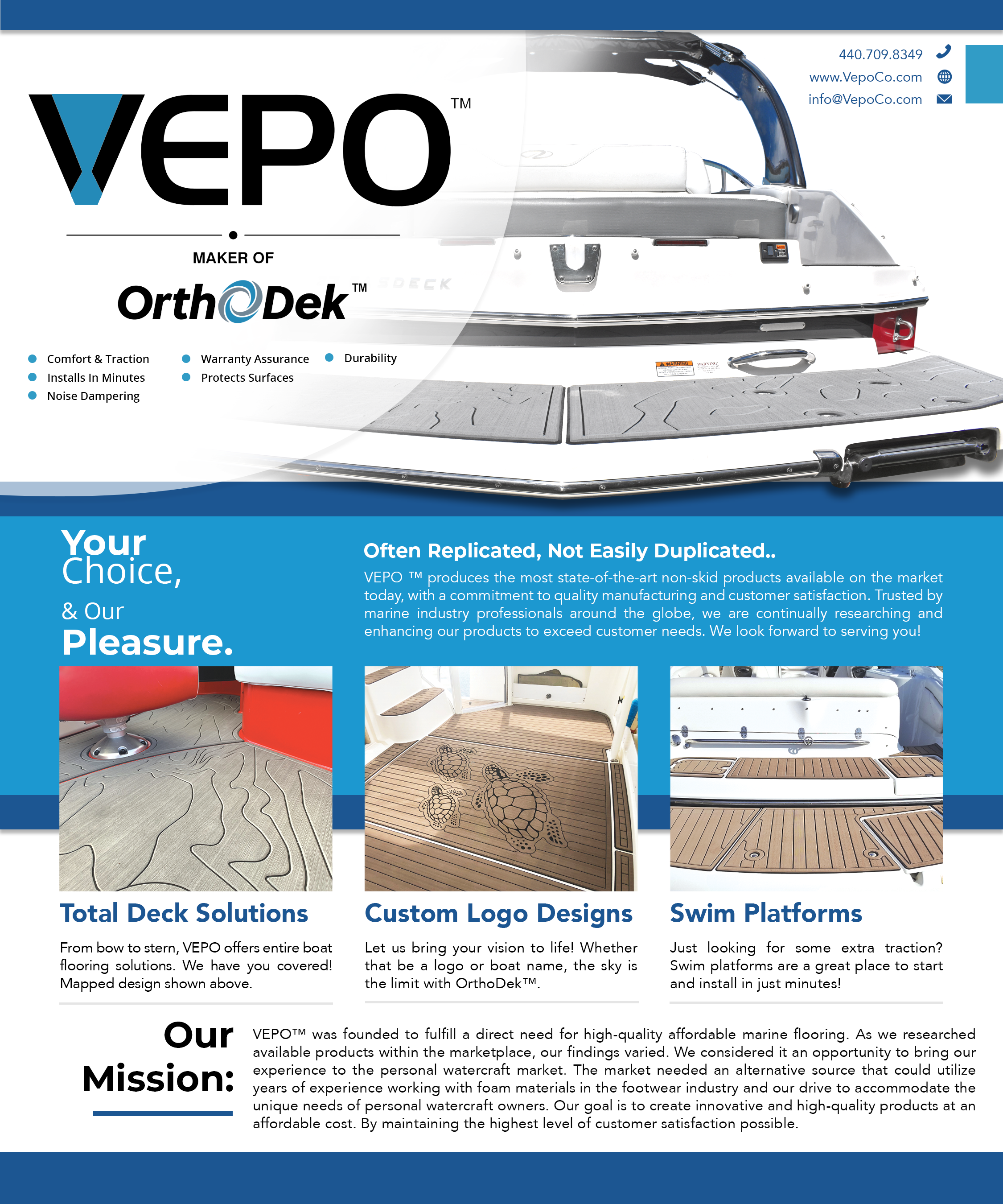 Welcome to VEPO® | Rated #1 in 2020 USA Aftermarket Marine Flooring ...