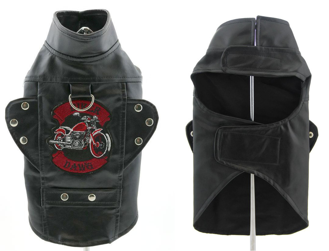 Dachshund Biker Dawg Motorcycle Jacket