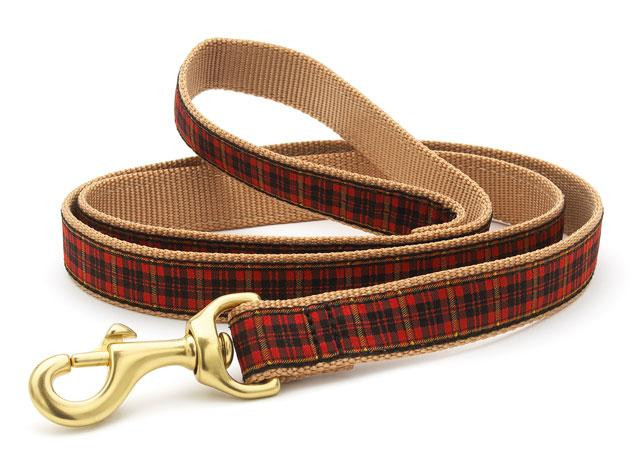 Rustic Plaid Dog Leash - What's Up Dox