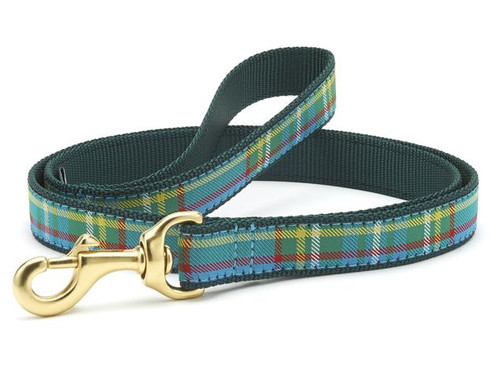 Kendall Plaid Dog Leash - What's Up Dox