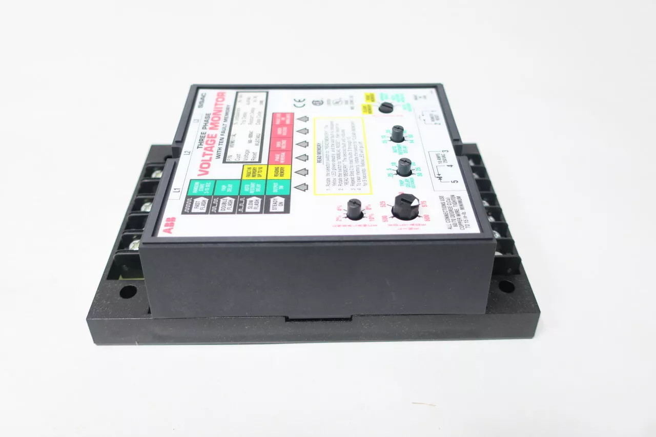 Abb Ssac WVM011AL Three Phase Voltage Monitor 500-600v-ac - MallofAmercia