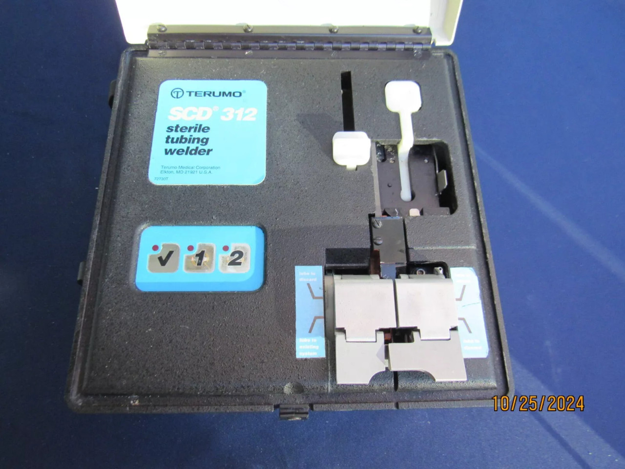 Terumo BCT SCD 312 Sterile Tubing Welder GUARANTEED SATISFACTION.