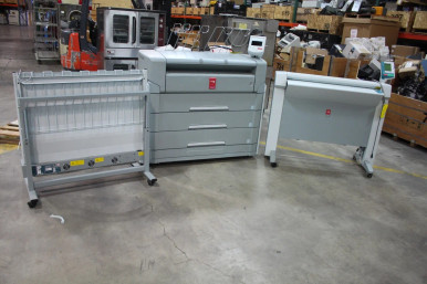 Oce PlotWave 750 Wide Format Plotter Printer Scanner TC4 FEEDER ...