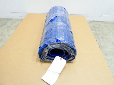 Intralox Series 800 Open Hinge Flat Top Acetal Blue Conveyor Belt 10ft ...