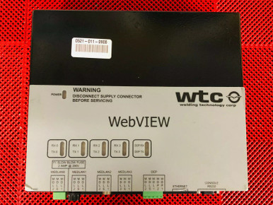 WTC Welding Technology Webview-Enet, Ethernet Terminal Control 986-0051 ...