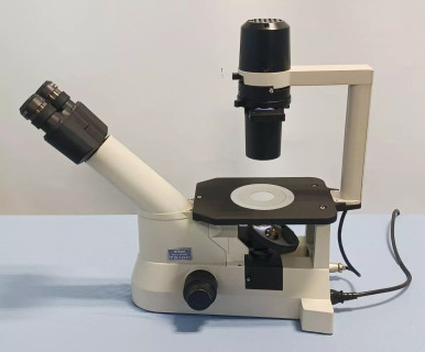 Nikon Eclipse TS100 Inverted Phase Contrast Binocular Microscope w ...