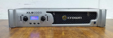 Crown XLS 1000 Two-Channel Professional High-Density Power Amplifier TESTED