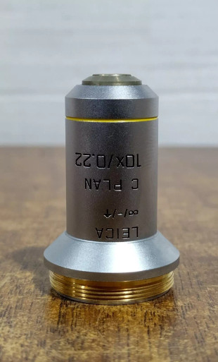 Leica C Plan 10X/0.22 ?/-/? 506075 M25 Laboratory Microscope Objective