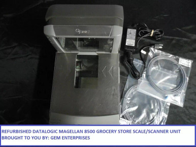 PSC Magellan Datalogic 8500 8502 Grocery Scale Scanner DUAL DB9 Serial ...