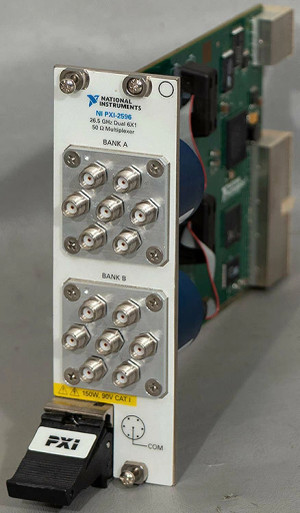 National Instruments PXI-2596 RF 26.5 GHz 6x1 Multiplexer Switch Module