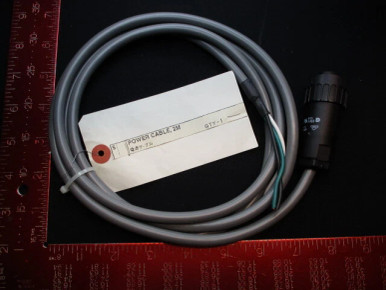 Applied Materials (AMAT) 0620-02201 CABLE POWER CONTROLLER EBARA TURBO PUMP