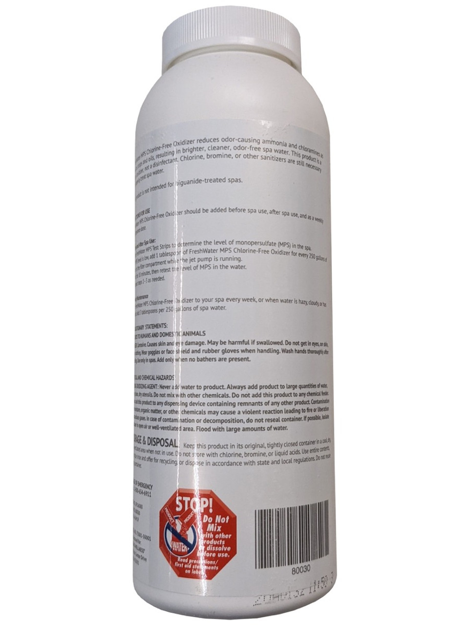 Freshwater MPS Chlorine-Free Spa Oxidizer Freshwater MPS Chlorine-Free Spa Oxidizer