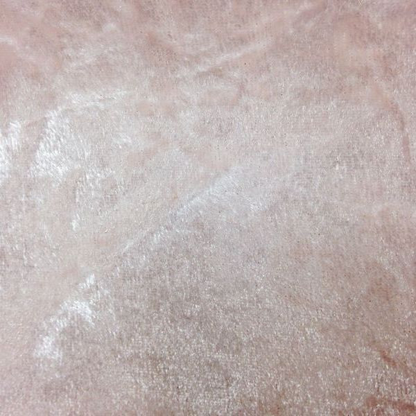RUMPLE BLUSH Velvet Upholstery And Drapery Fabric