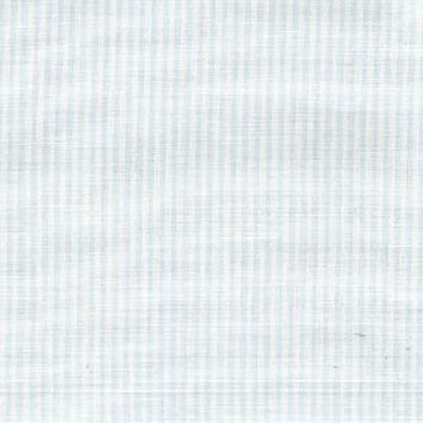 ESSEX POWDER BLUE Ticking Stripe Upholstery And Drapery Fabric