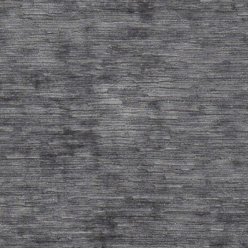 LIMERICK PEWTER CRYPTON HOME Solid Color Chenille Upholstery Fabric