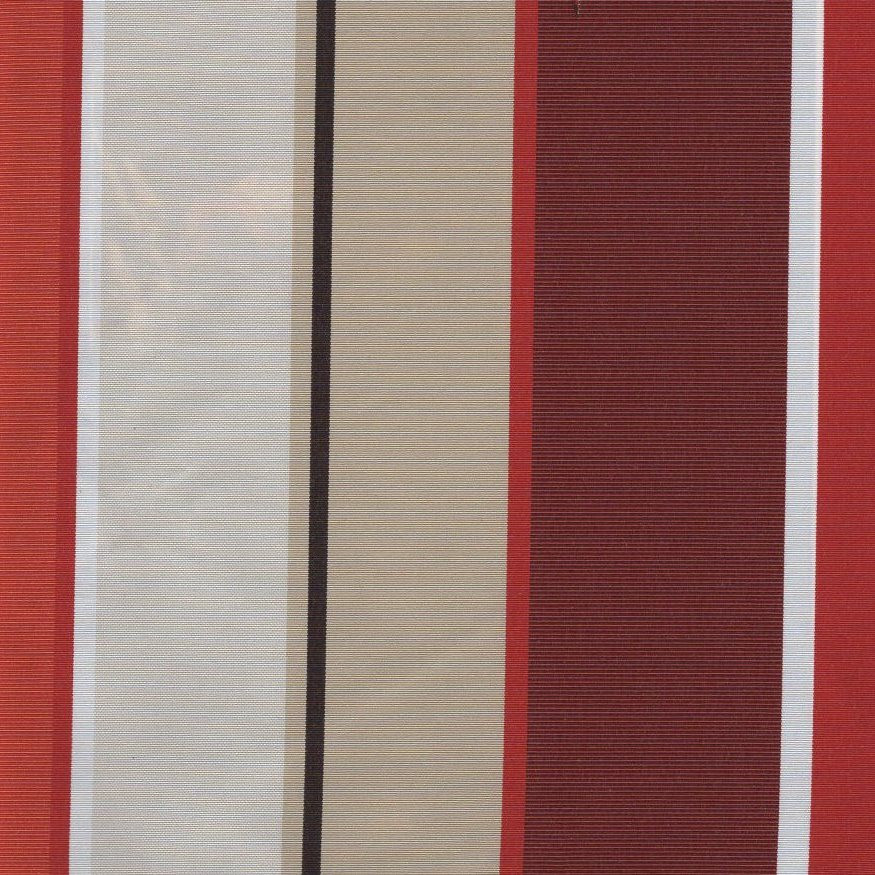 Performatex O'RATTAN JOCKEY RED Lattice Indoor Outdoor Upholstery Fabric