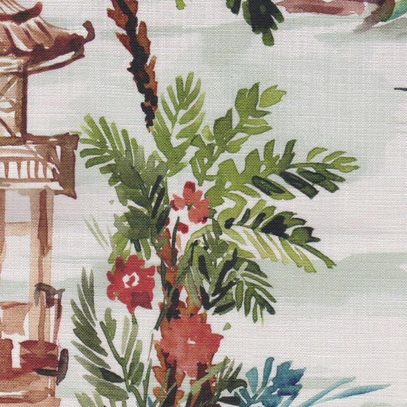EMPEROR PALM Print Upholstery And Drapery Fabric