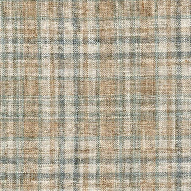 Richloom KEYSTONE MIST Plaid Upholstery And Drapery Fabric