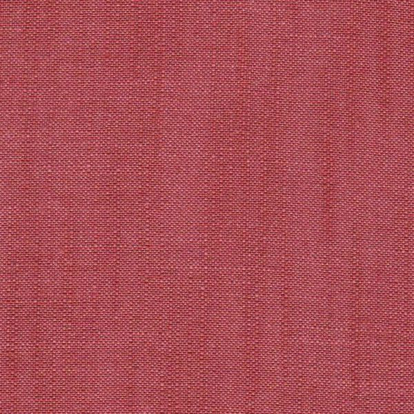 LINO RASPBERRY Solid Color Linen Blend Upholstery And Drapery Fabric