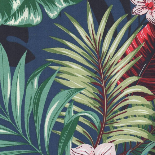 BREEZY MULTICOLOR Floral Print Drapery Fabric