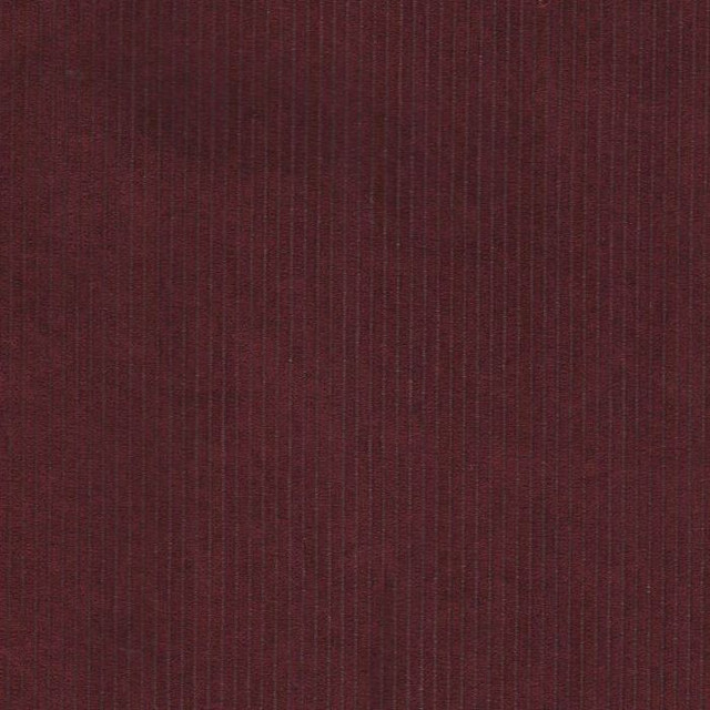 ANDRE BORDEAUX Stripe Velvet Upholstery Fabric
