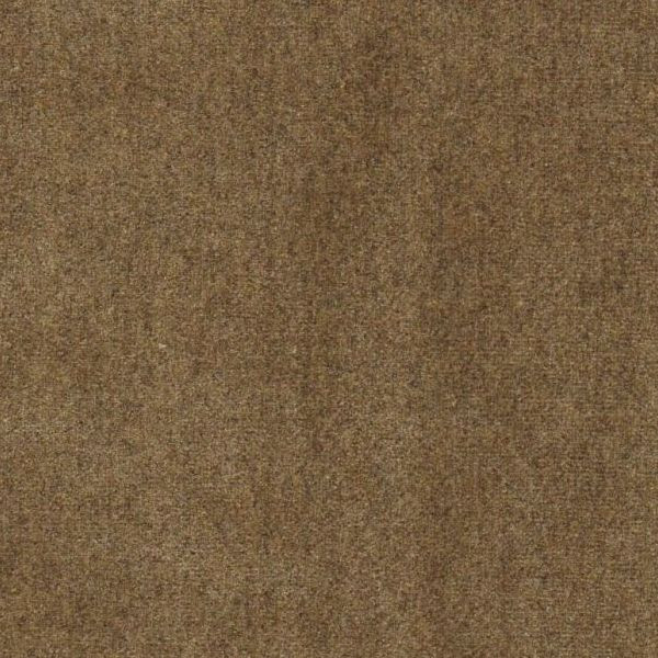 FLANDERS KHAKI Solid Color Cotton Blend Velvet Upholstery Fabric