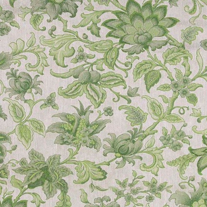 TAMARA SPRING Floral Jacquard Upholstery Fabric