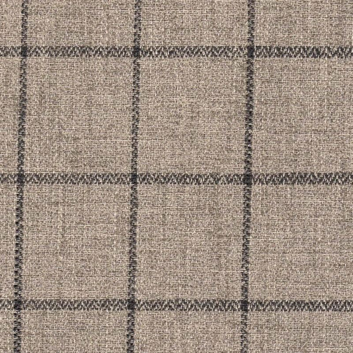 PRESTON GRANITE Check Upholstery Fabric