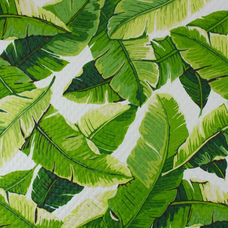 CARLEY PALM Floral Print Upholstery And Drapery Fabric