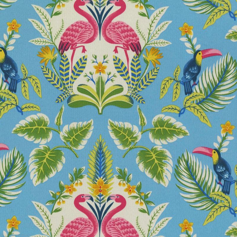 Flamingo Pattern Fabric