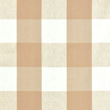 Covington BIG CHECK 7 BLUSH Check Upholstery And Drapery Fabric