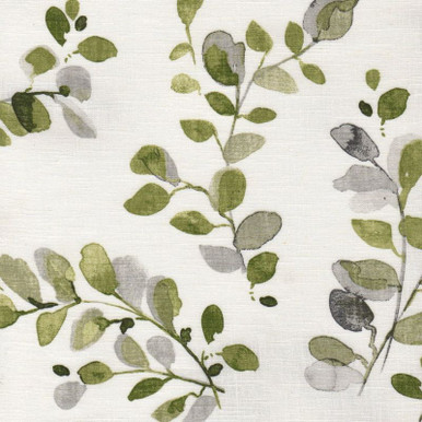 BRANDON FERN Floral Print Upholstery And Drapery Fabric