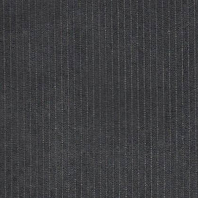 ANDRE ANTHRACITE Stripe Velvet Upholstery Fabric