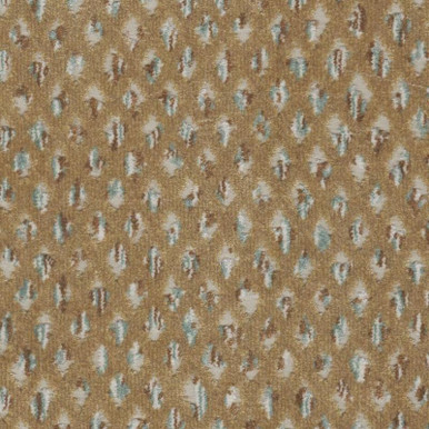 HONEYCOMB CAMEL Lattice Velvet Upholstery Fabric