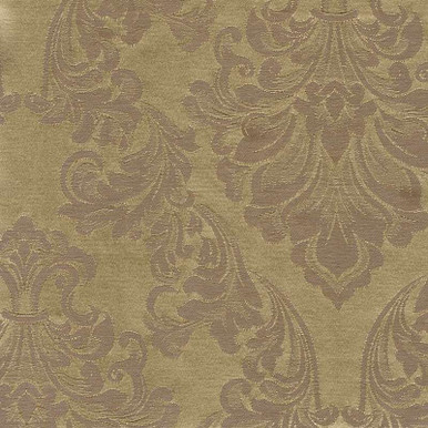 ANDOVER GOLD Floral Damask Upholstery And Drapery Fabric