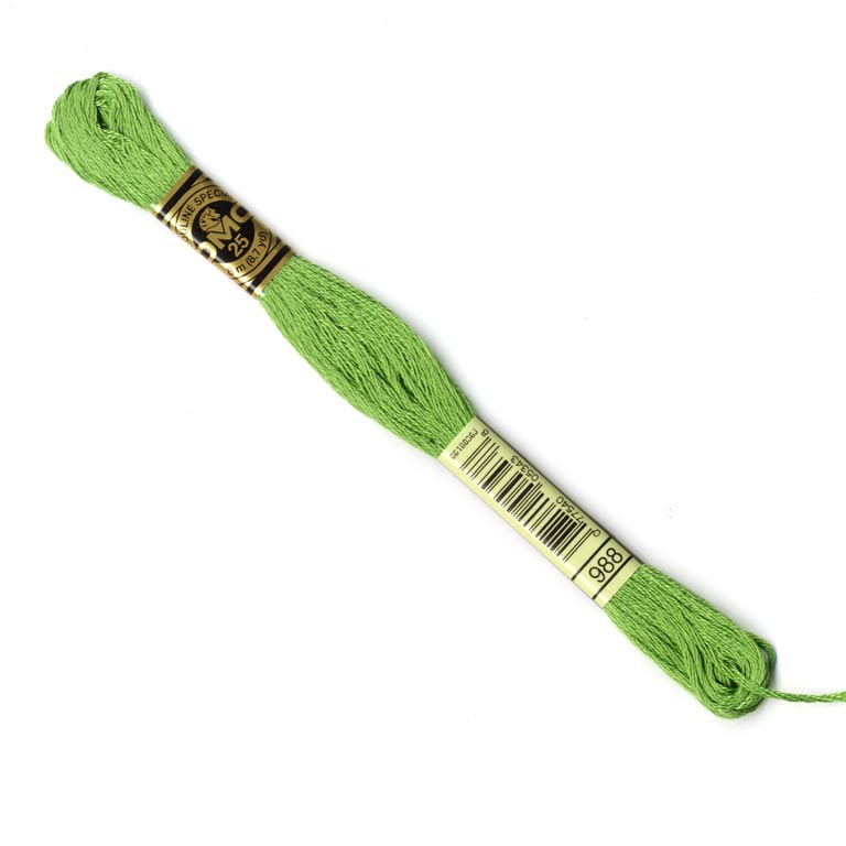 DMC #988 MED FOREST GREEN - Gemini Variety - New and Gently Used