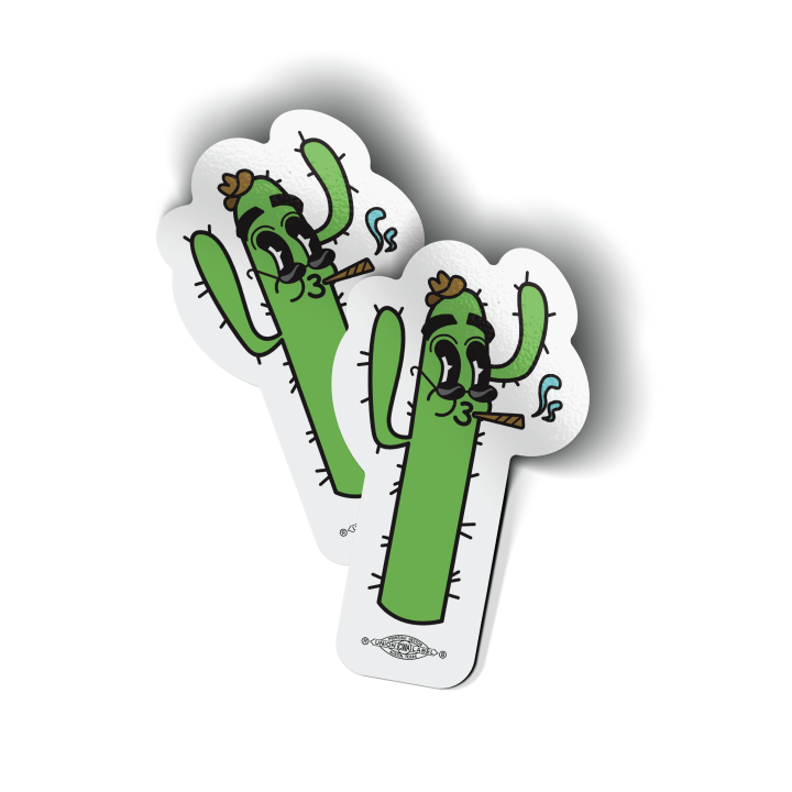 Cactus (2" x 3.5" Vinyl Sticker -- Pack of Two!) - Texas Democratic ...