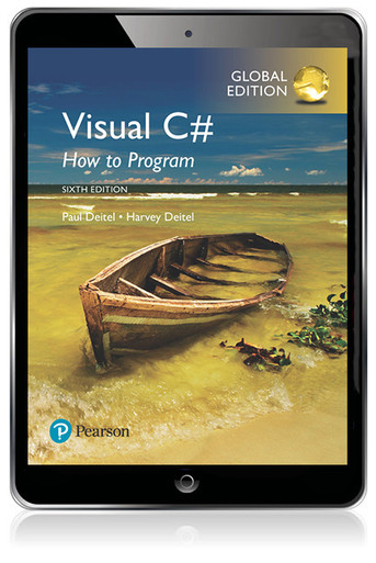 Visual C# How to Program, Global Edition