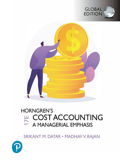 MyLab Accounting with Pearson eText for Horngren's Cost Accounting ...