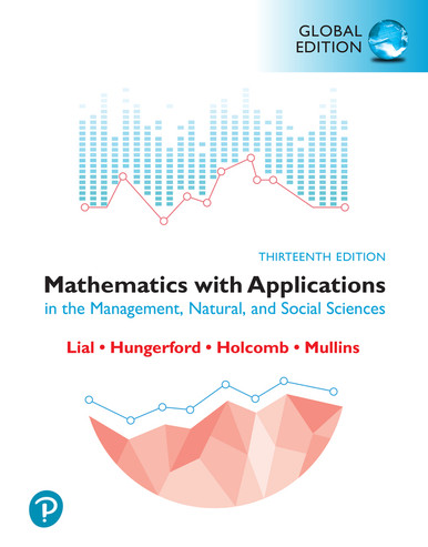 MyLab Mathematics with Pearson eText for Mathematics with Applications ...