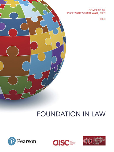 Custom CIEC University Stuart Wall- Foundation in Law eBook for Vital ...