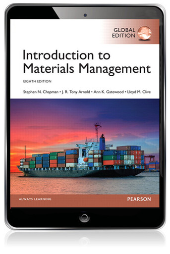 Introduction to Materials Management, Global Edition