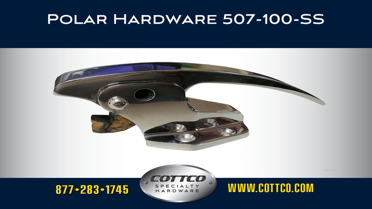 Polar Hardware 507-100-SS Replacement Lock Body @ Cottco.com 877-283-1745