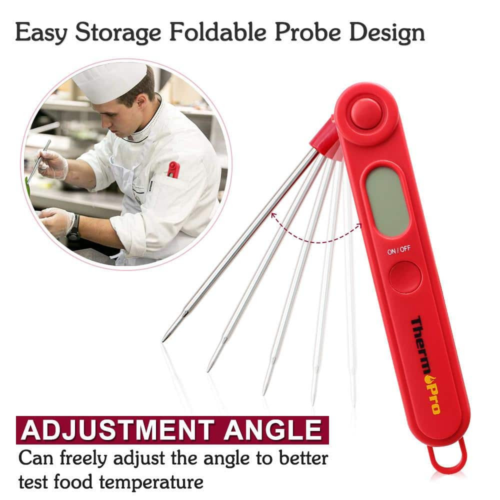 ThermoPro TP03B Digital Instant Read Meat Thermometer Food Candy ...