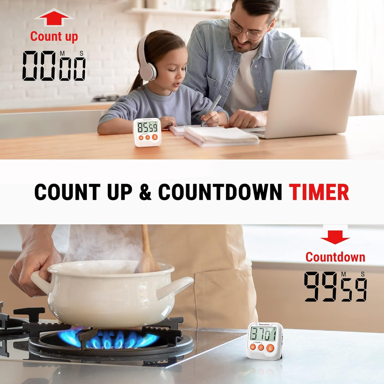 ThermoPro TM03 Digital Timer