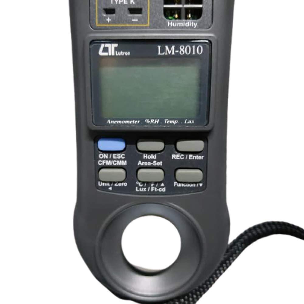 Lutron LM-8010 5-in-1 CMM/CFM Anemometer & Multi-Meter