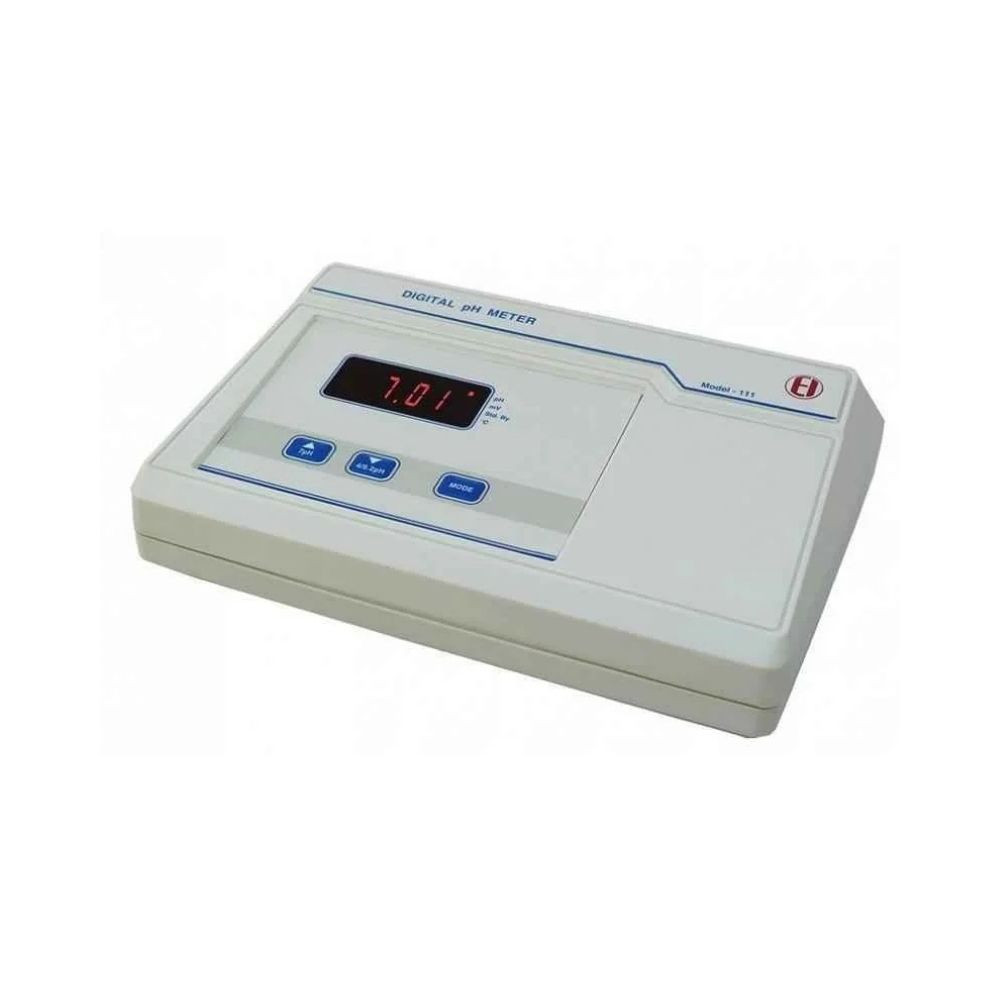 EI-DVI Model 101 Deluxe Digital pH Meter with ATC, Combined Indian ...