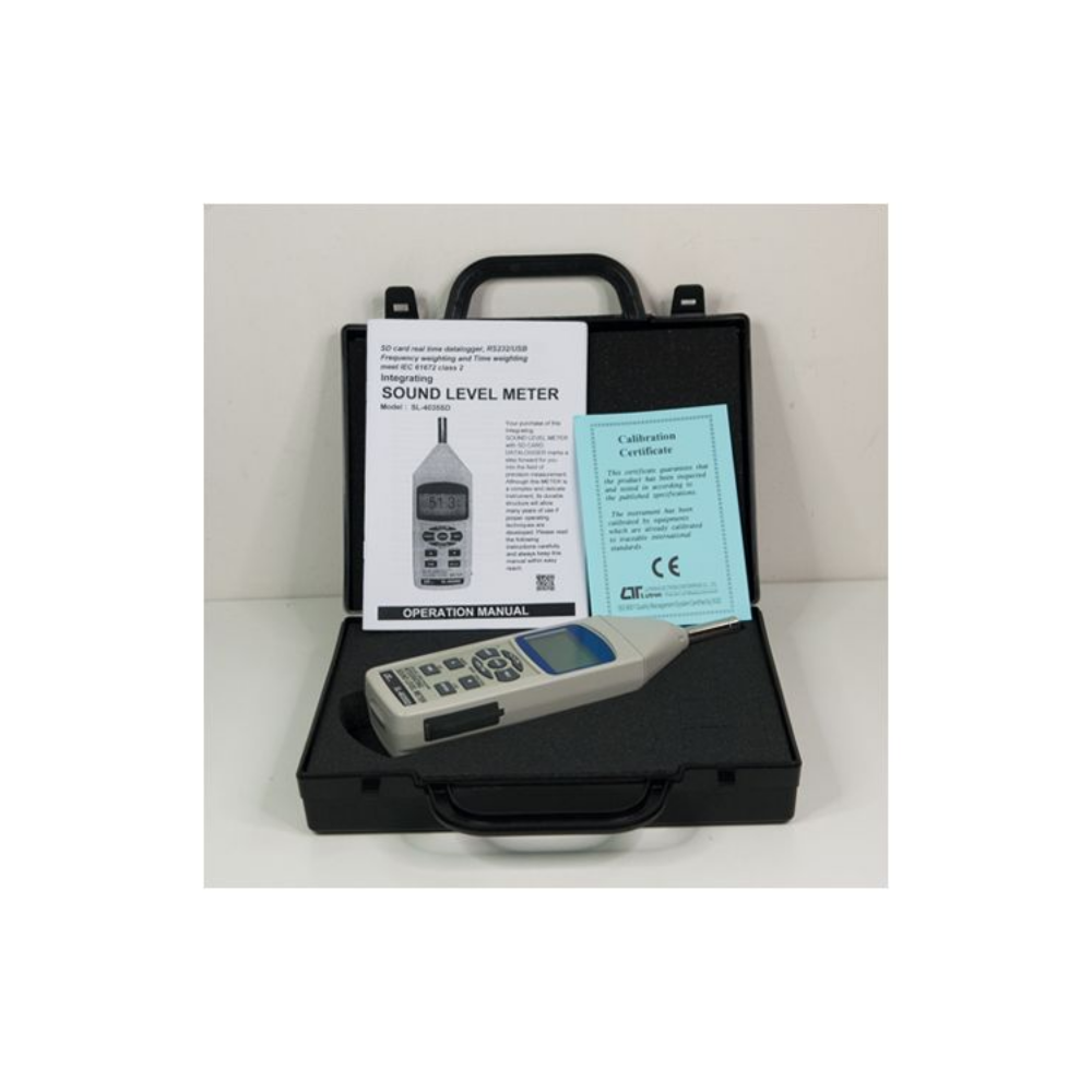 Lutron SL-4035SD Integrating Sound Level Meter with SD Card Data Logger ...